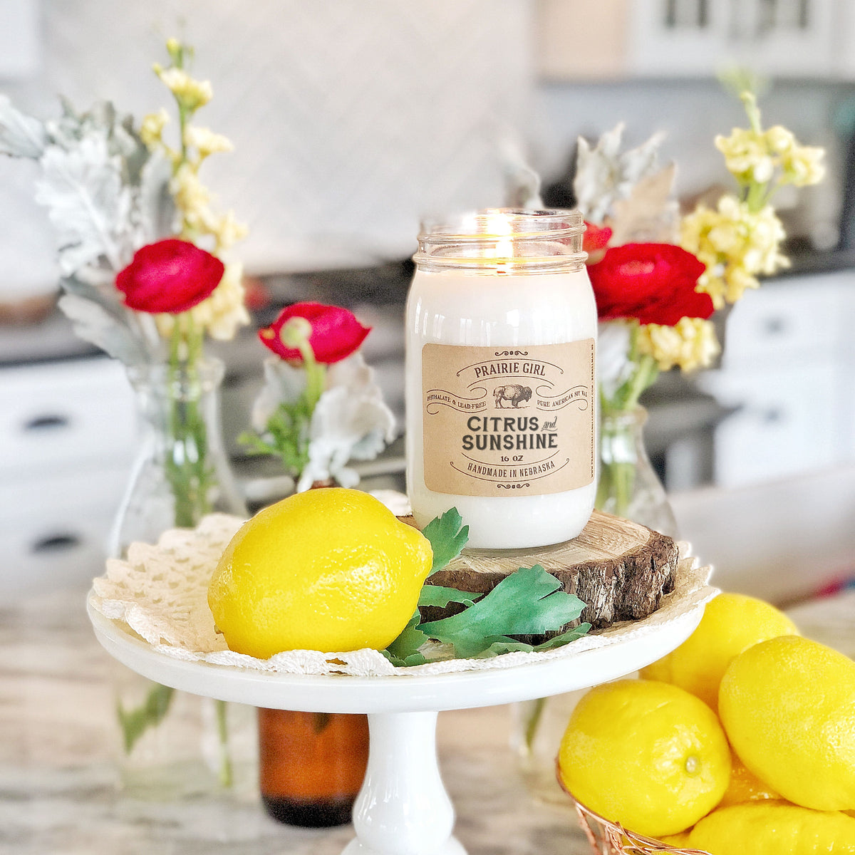 Citrus and Sunshine Candle – Prairie Girl Candle Co